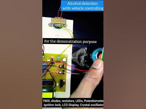 Alcohol Detection with Vehicle controlling | Microtronics - YouTube