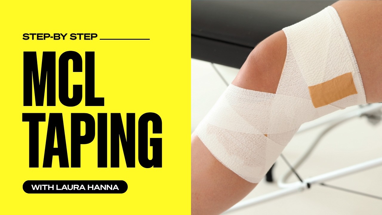 MCL Taping Tutorial | Step-by-Step Taping for Knee Support | SPORTTAPE ...
