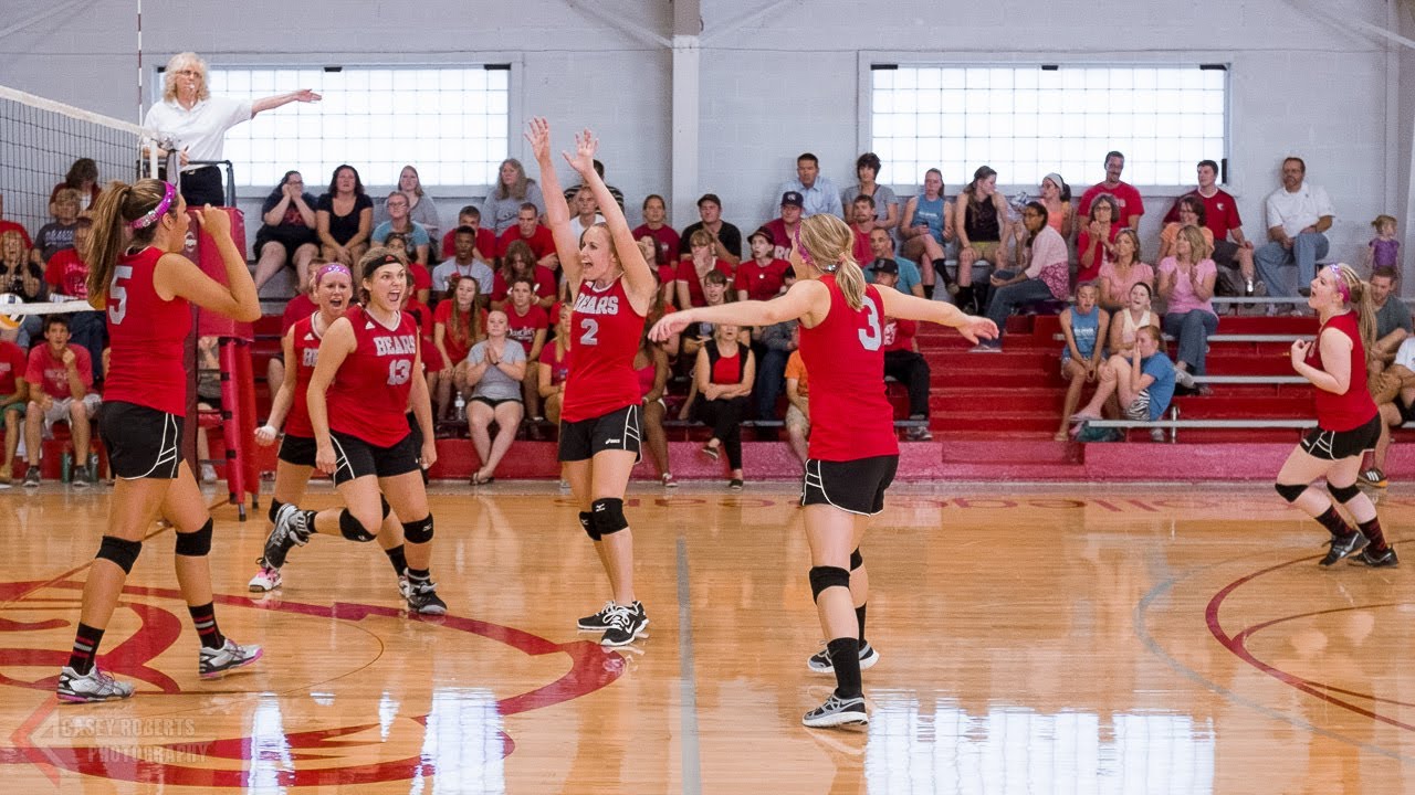 Barclay Volleyball vs Central Christian College - YouTube