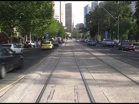 Melbourne Tram Drivers View Feb 2007 Route 96 -See how much Melbourne ...