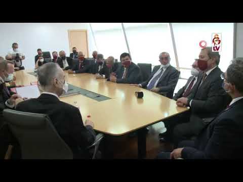 Burak Elmas ve Mustafa Cengiz, devir teslim töreninde ne söyledi? İşte o sözler... | Galatasaray