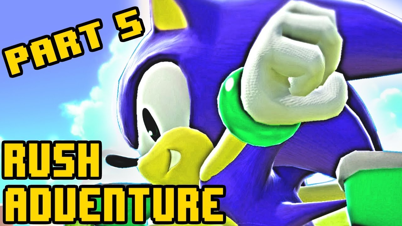 SONIC RUSH ADVENTURE Part 5 - Johnny Races Sonic - YouTube