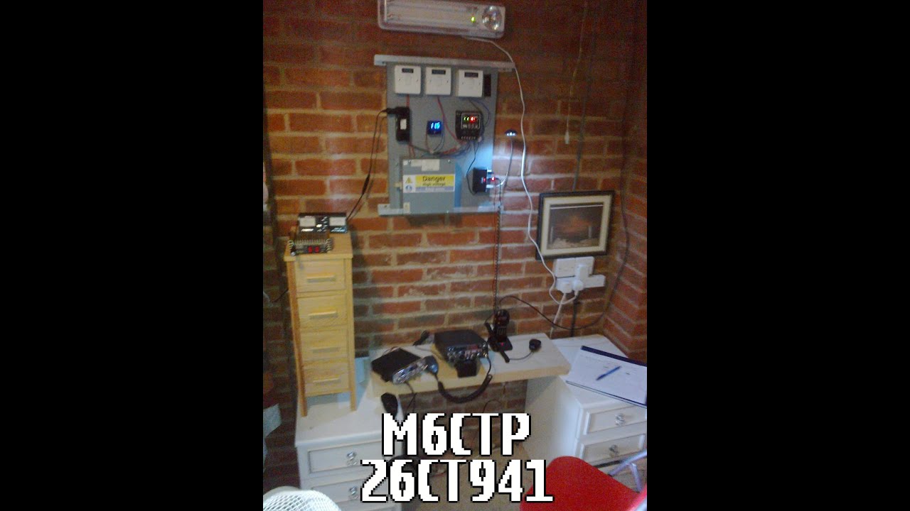 simple off grid radio shak/man cave/prepper coms - YouTube