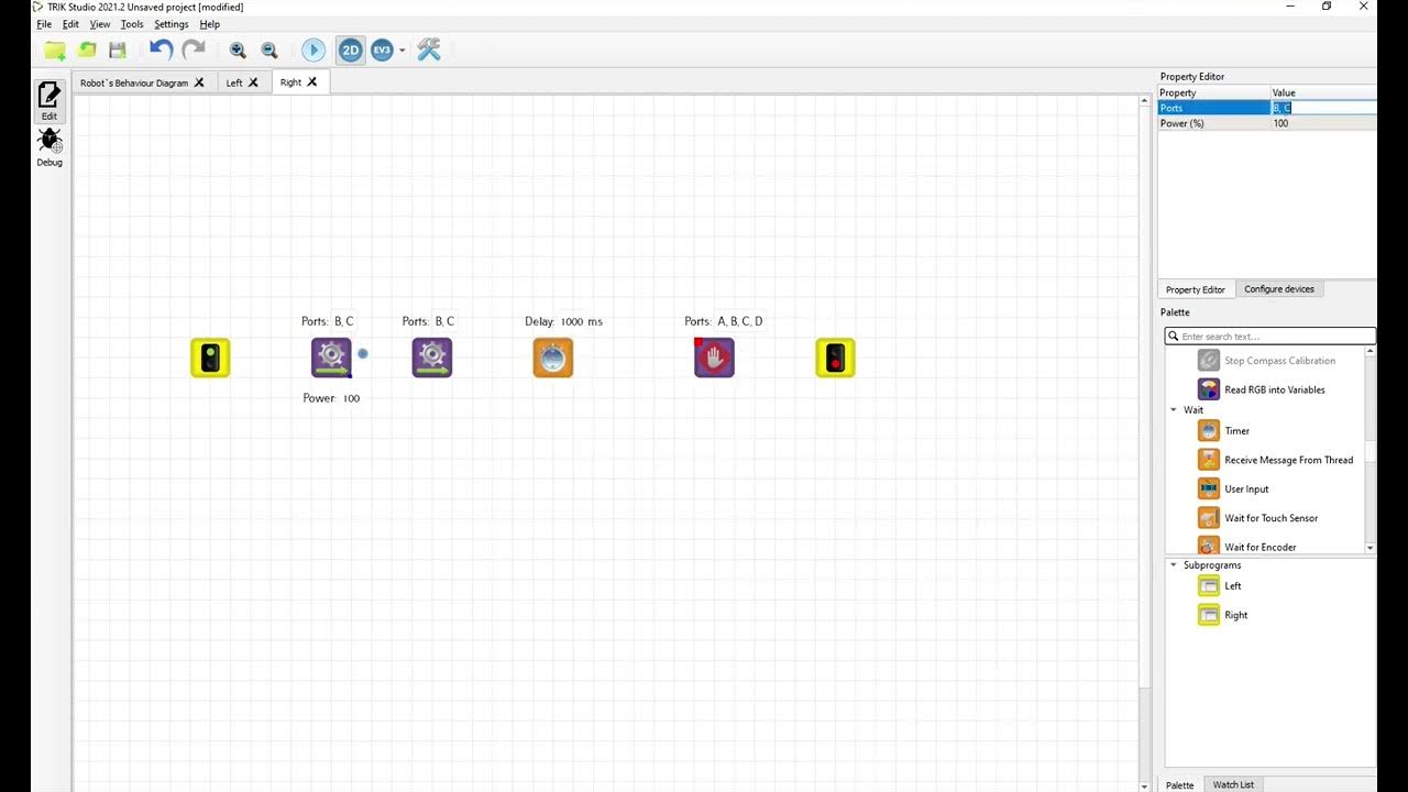 Μάθημα 6 TRIK STUDIO - SubProgram II (Αποθήκευση) - Robot Education ...