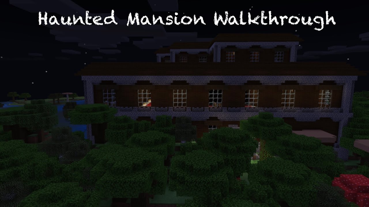 Haunted Mansion Walkthrough | Minecraft - YouTube