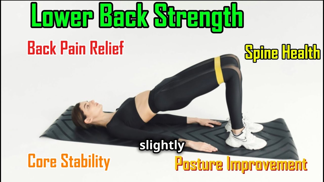 Best Exercises to Strengthen Your Lower Back & Relieve Pain - YouTube