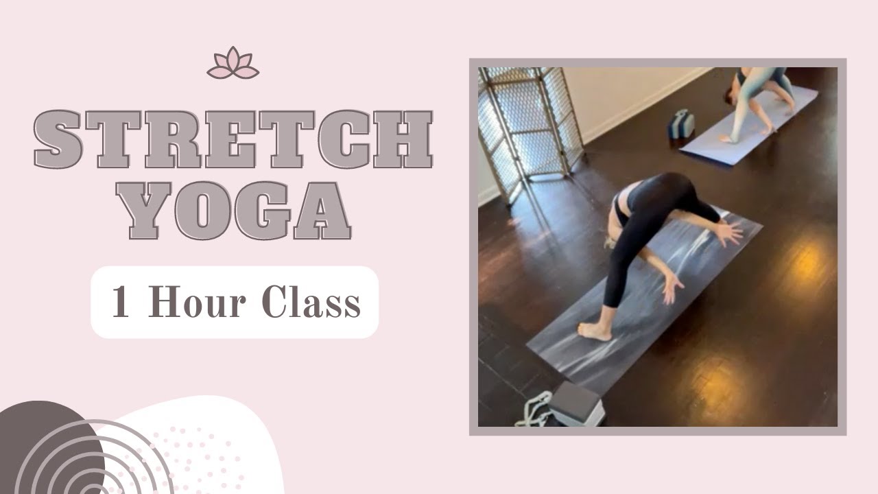 Yoga for Flexibility | Stretch Yoga | 1 Hour Class - YouTube
