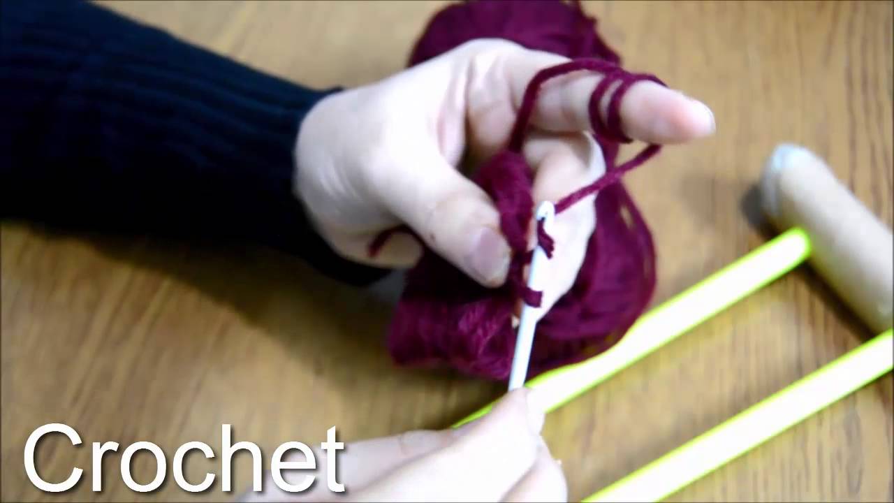 How to Make crochet HairPin lace - YouTube