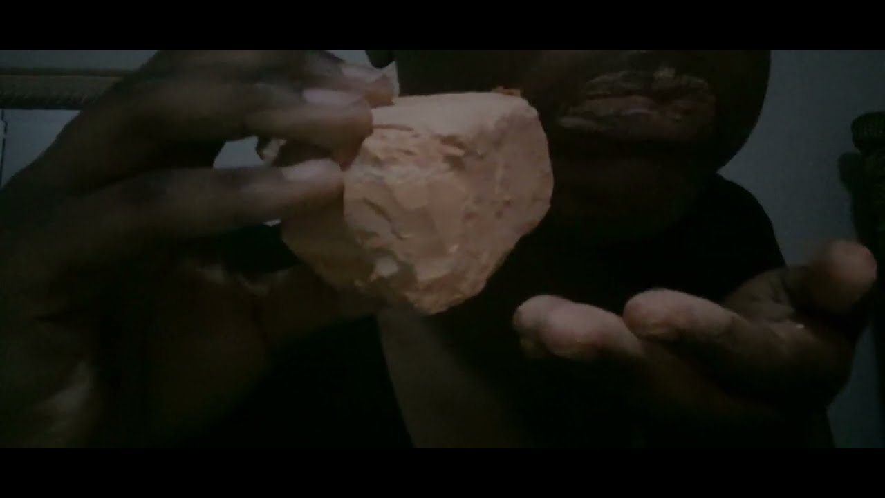 hard clay eating - YouTube