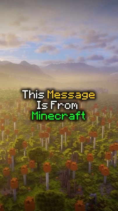 This Message Is From Minecraft… #minecraft #quotes #motivational - YouTube