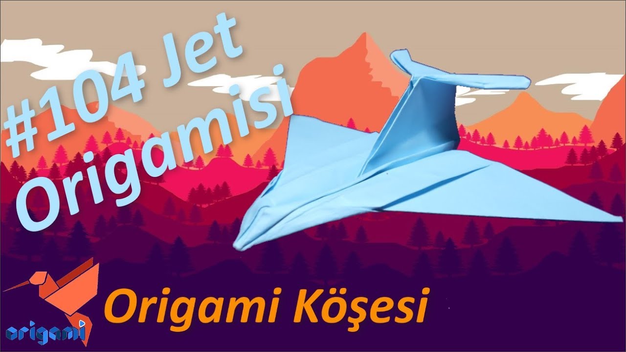 En İyi Jet Uçak🚀 Gloster Javelin Uçağının Yapımı #104 Kağıttan Uçak ...