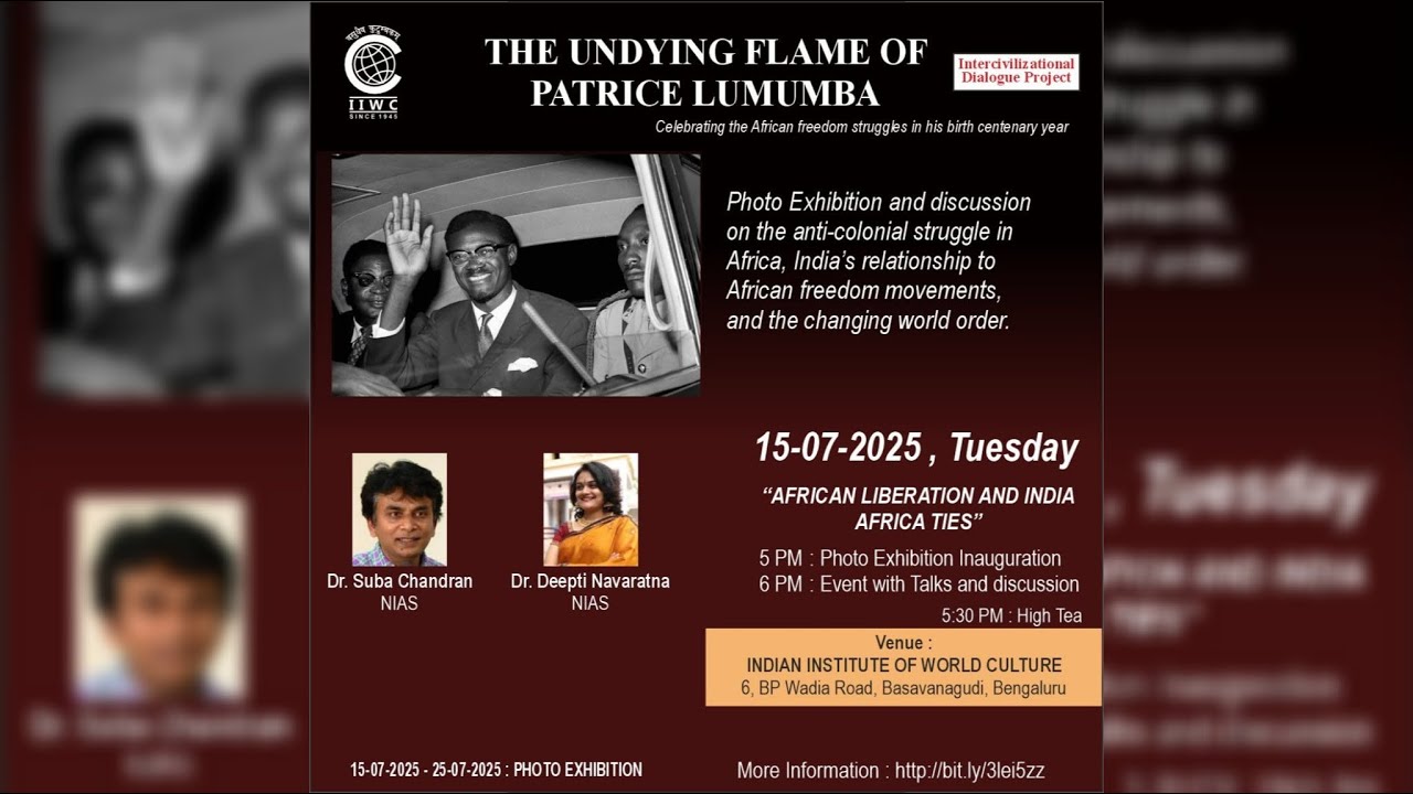 AFRICAN LIBERATION AND INDIA AFRICA TIES - Dr. Suba Chandran NIAS - YouTube