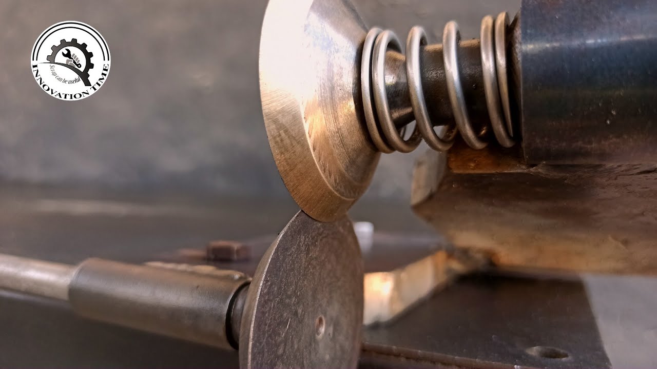 Amazing diy idea with old engine valve - YouTube