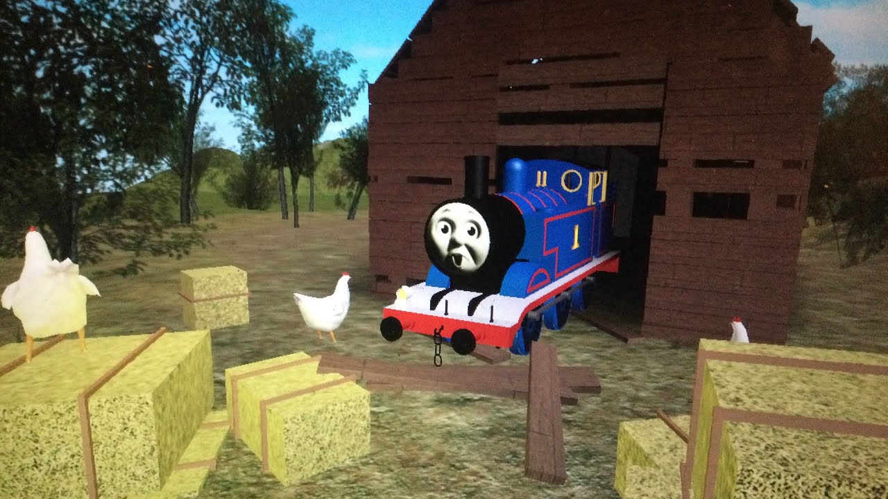 Roblox Bye George! Thomas crash scene (check description) - YouTube
