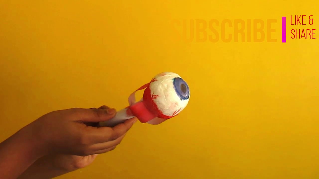 Making Of An Eye Model Using Thermocol/Kids Biology Project/Science ...