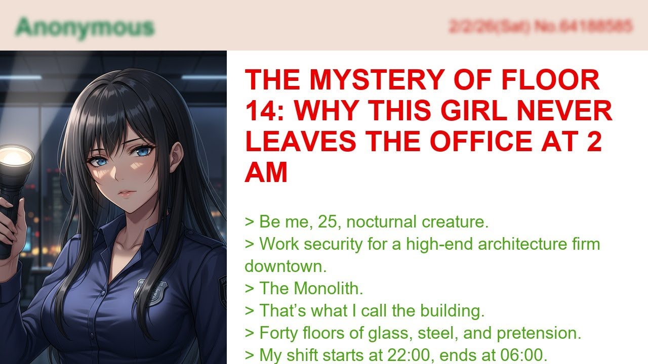 The Mystery of Floor 14: Why This Girl Never Leaves the Office at 2 AM ...