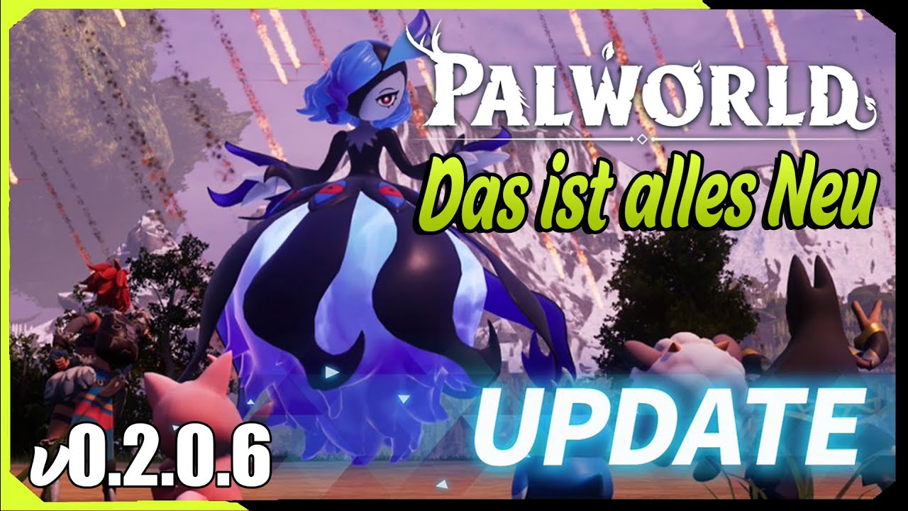 Riesiges Palworld Update ! Raid Boss - Alpha Pals Züchten - Neue Items ...