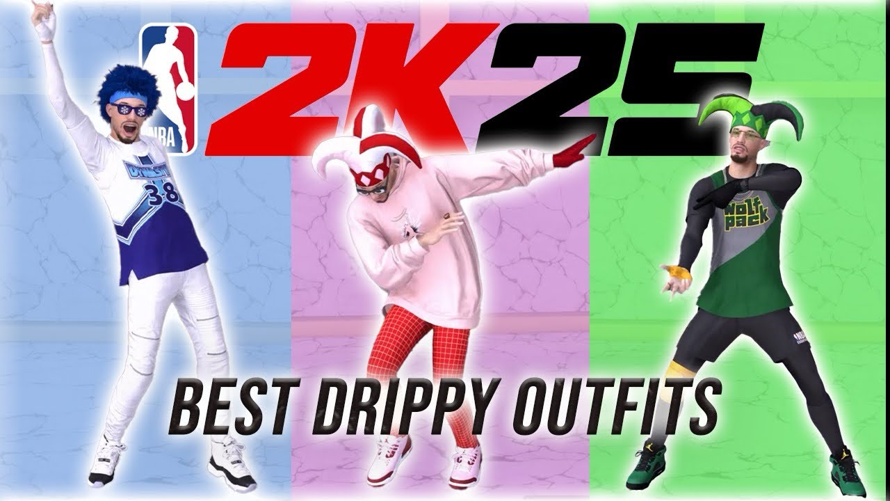Top Drippy Comp Outfits in NBA 2K25 - YouTube