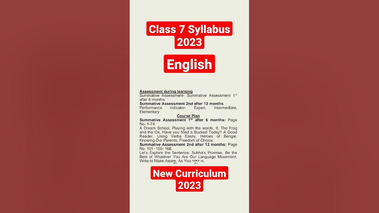 Class 7 English Syllabus Class Seven Syllabus Class 7 Syllabus 2023 class-7-english-syllabus-class-seven-syllabus-class-7-syllabus-2023