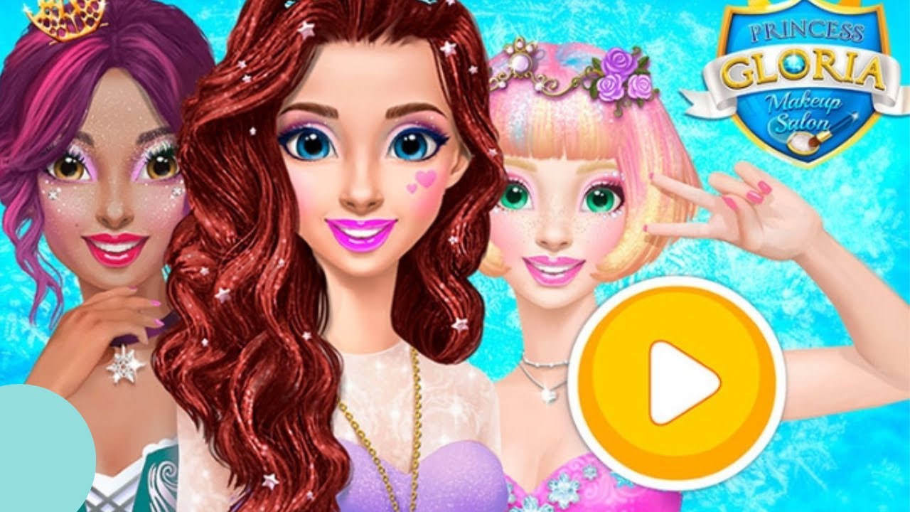 Fun Girl Care Kids Game-Princess Gloria Makeup Salon-Frozen Beauty ...