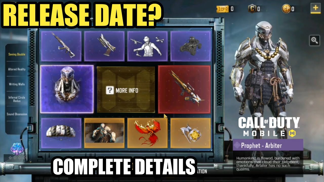 *NEW* Codm Chaos & Order Mythic Redux Complete Draw Details | Mythic ...