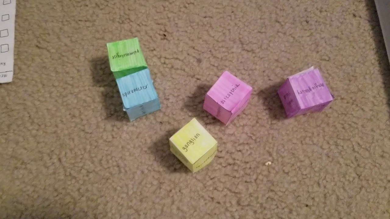 Medical Terminology Game Project - YouTube