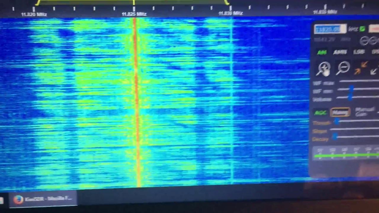 WRMI Shortwave 11825 kHz / 11.825 MHz - Two Programs At Once (Overcomer ...