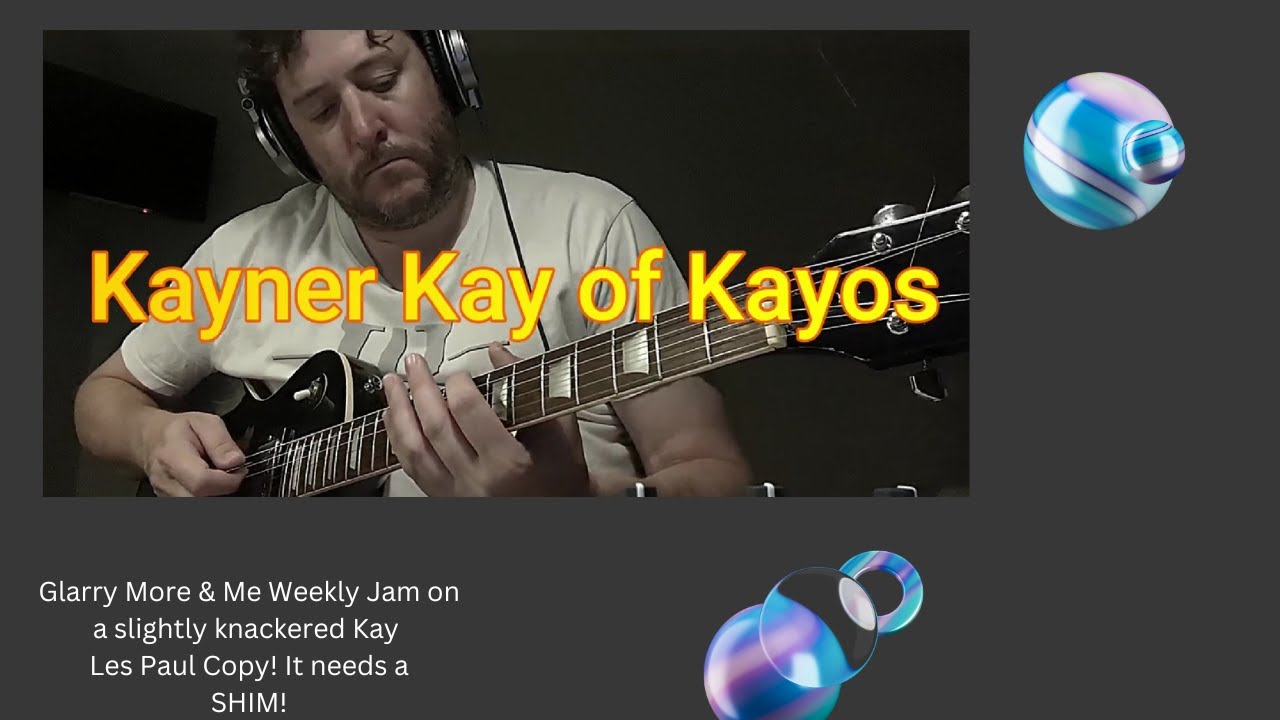 #guitar #old Kay Guitar of Kayos - Join me as I jam on a Kay Les Paul ...