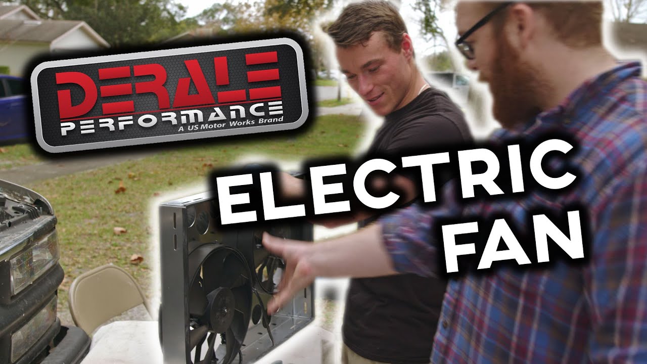 Installing Derale Electric Fans in our 1999 Suburban - YouTube