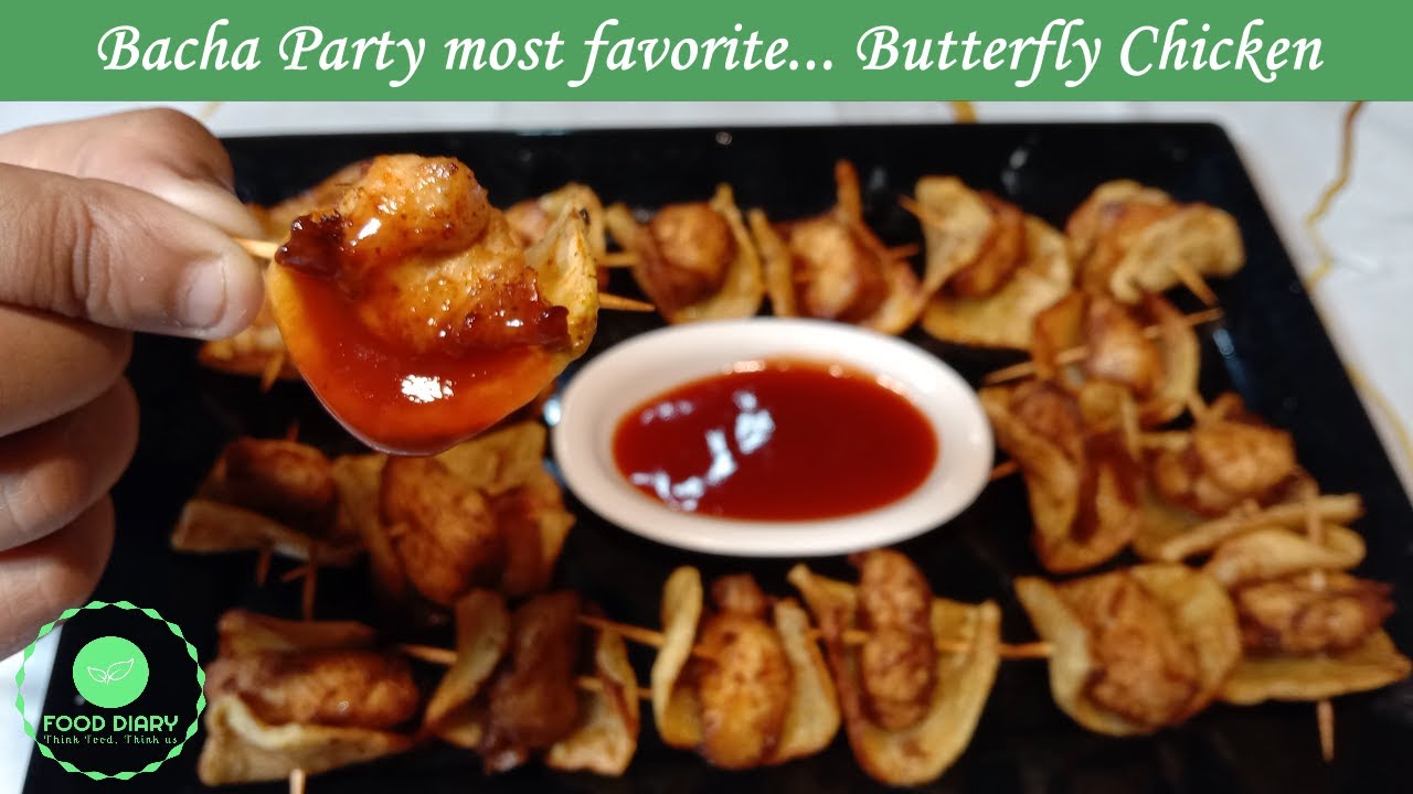 Chicken Butterfly Recipe | Chicken Butterfly Ki Recipe - YouTube