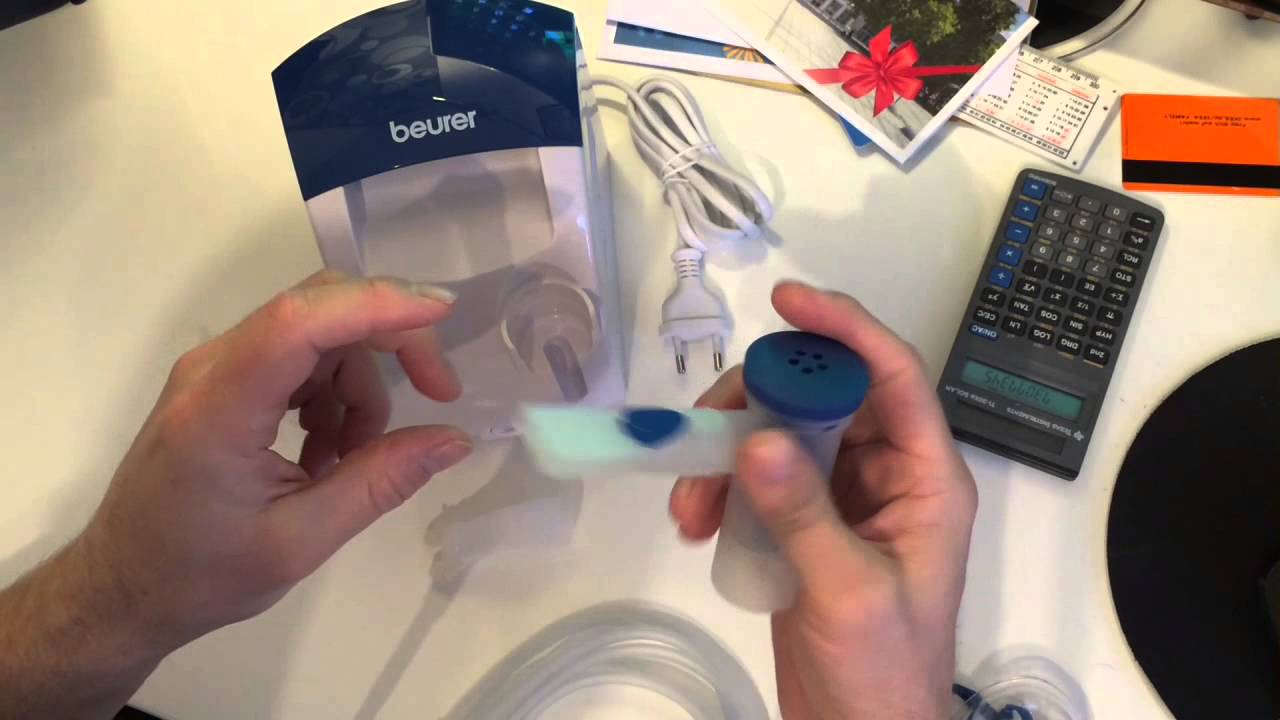Beurer IH25 Inhalator unboxing - YouTube