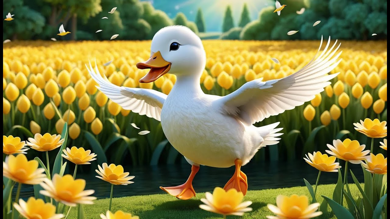 Ducky Flappy Wings Go Flap Flap | Duckling Nursery Rhyme for Kids | Fun ...