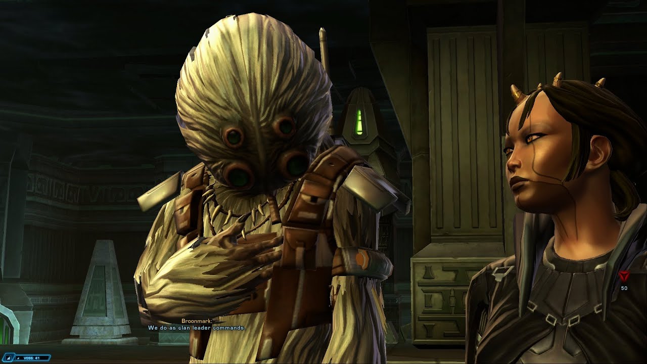 SWTOR - Broonmark speaking with the voice of an Esh-Ka - YouTube