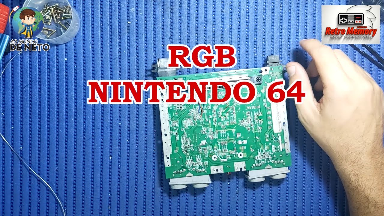 MOD RGB PARA NINTENDO 64 - YouTube