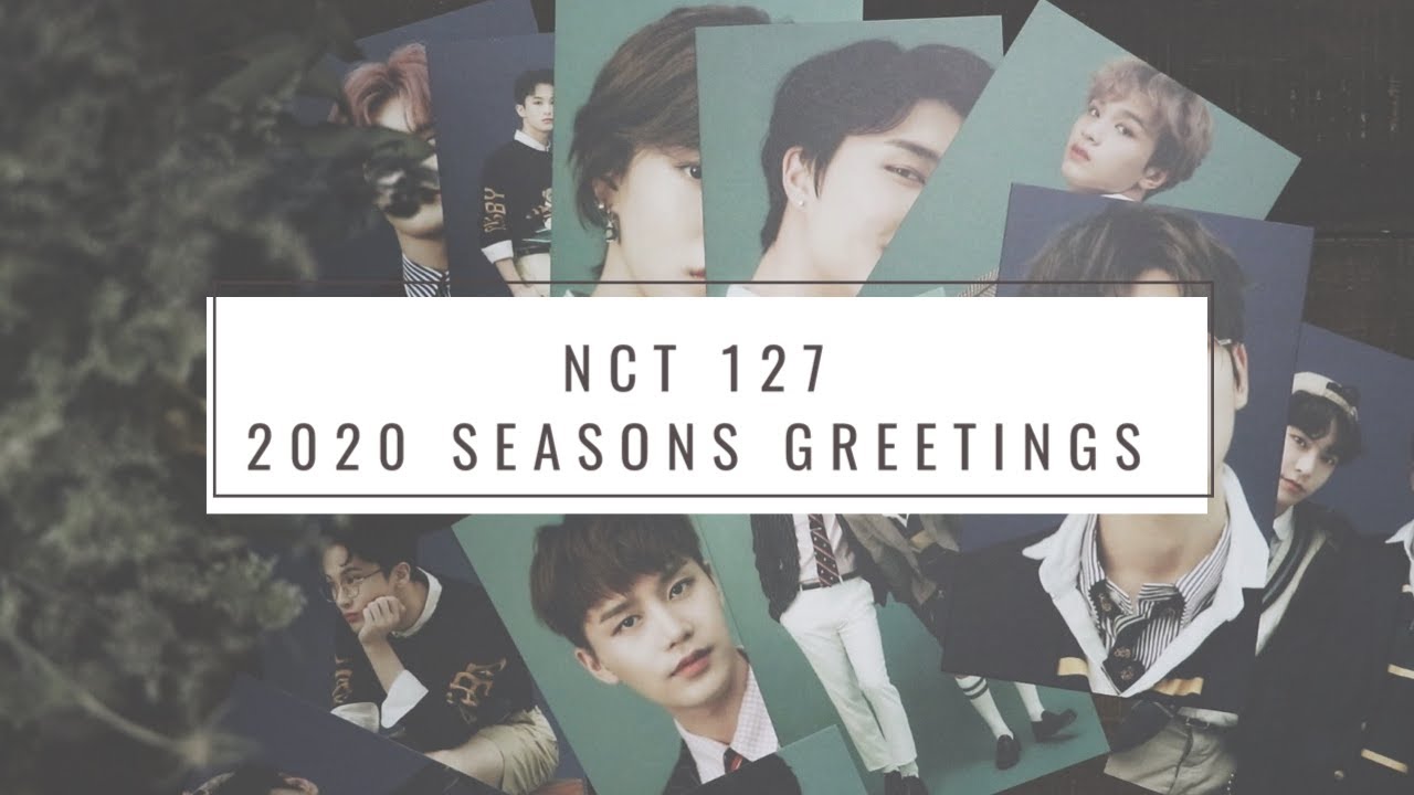 [ASMR] Unboxing the NCT 127 Seasons Greetings! Bill Nye sunbaenim could ...