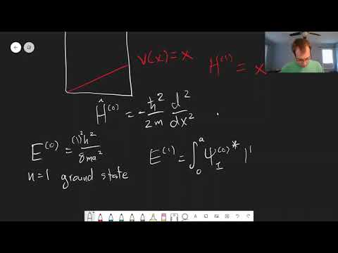 Chapter 7: Perturbation Theory Example, Part 1 | CHM 309 | 080 - YouTube