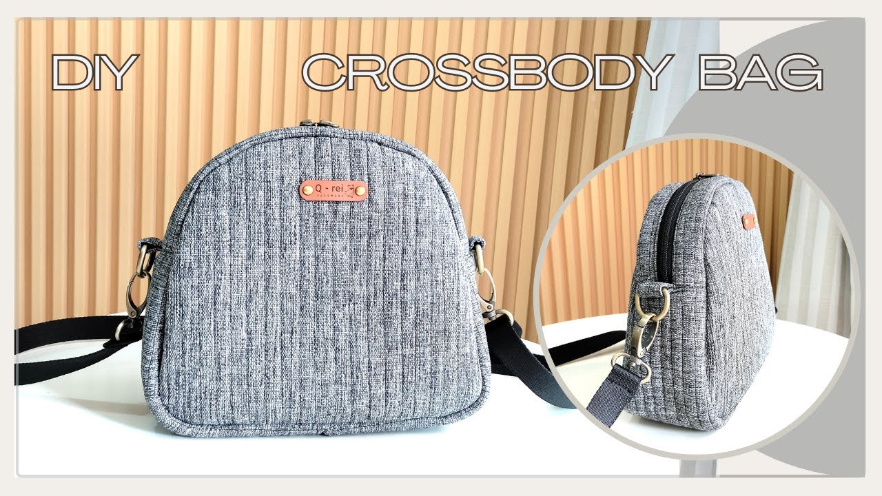 Sewing Tutorial Crossbody Bag | DIY Crossbody Bag Tutorial - YouTube