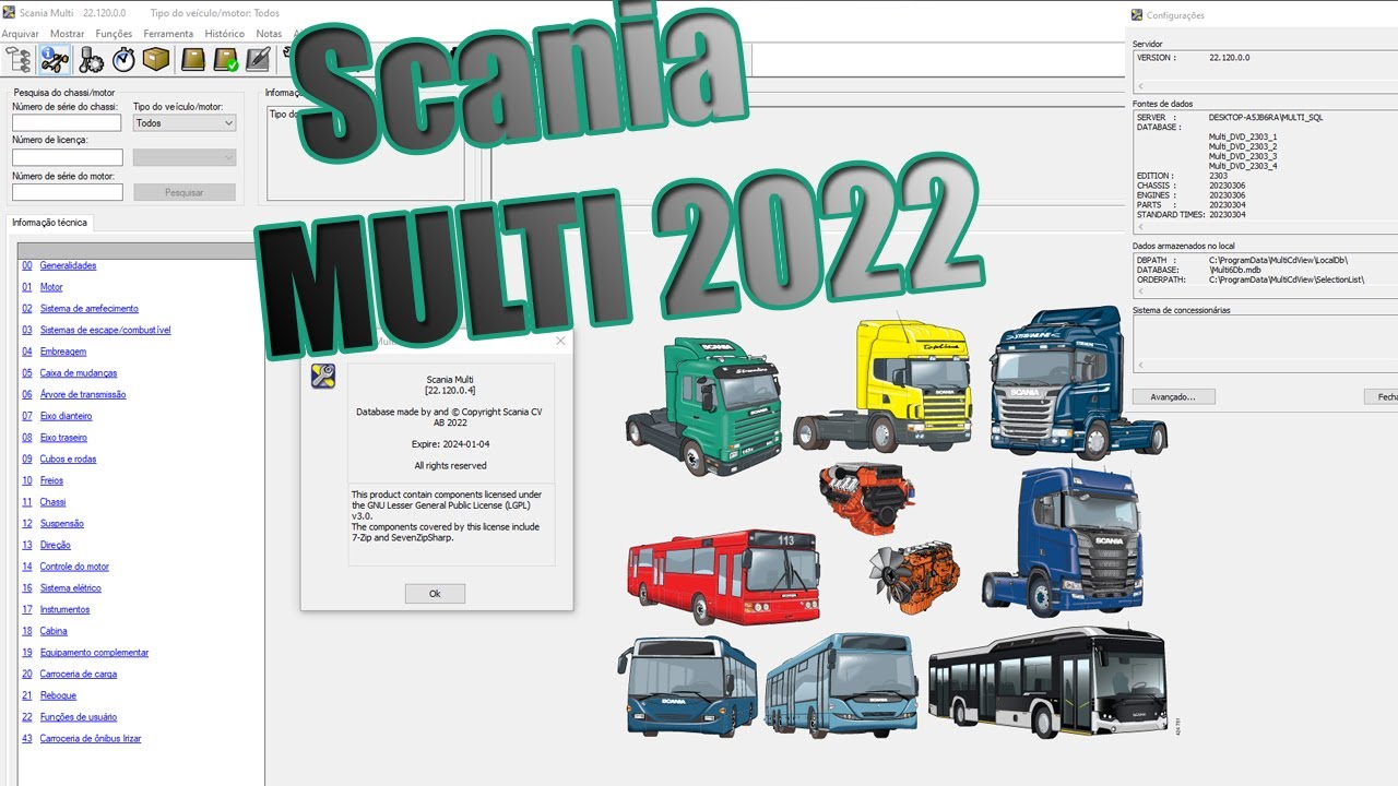 Instalação Scania Multi 2022 - YouTube