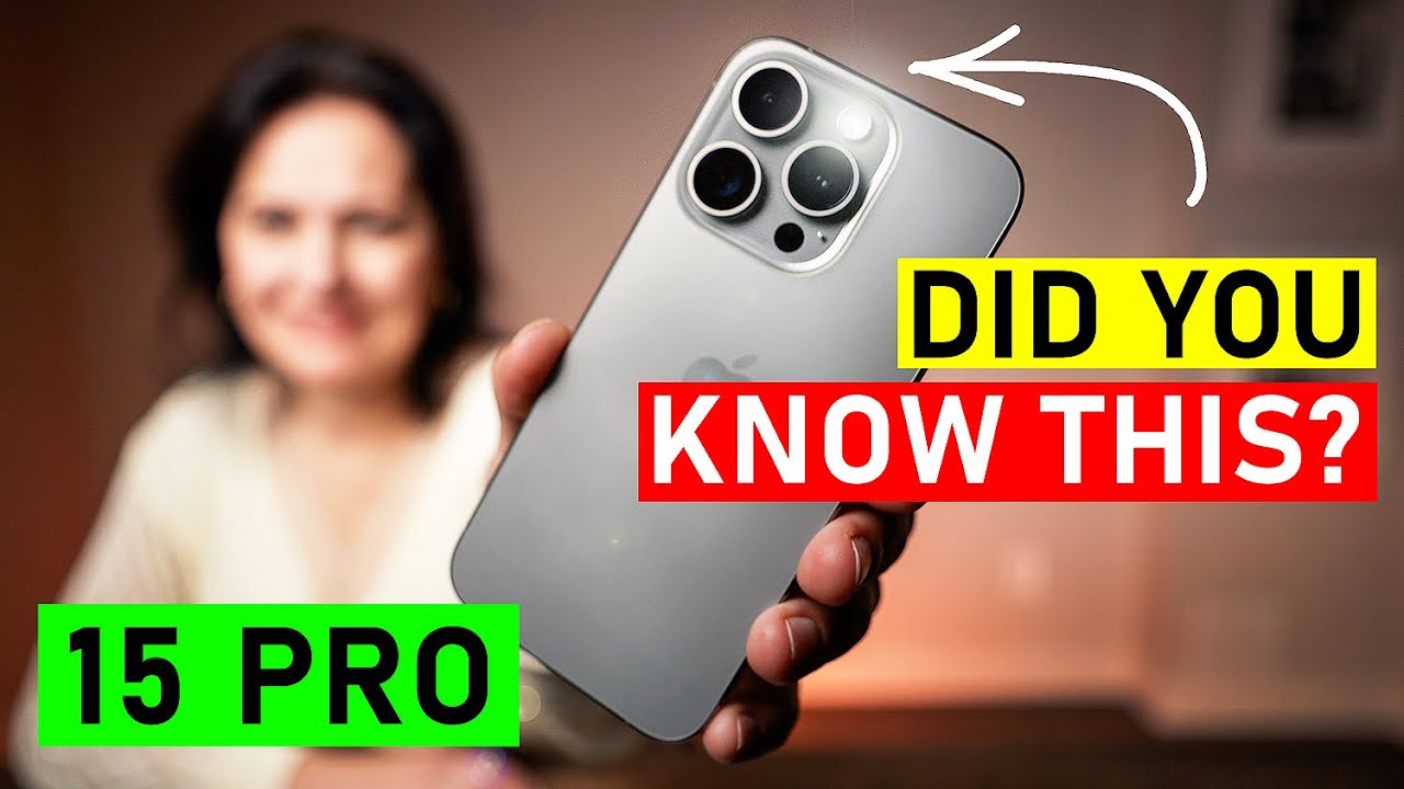 MASTER NEW CAMERA FEATURES on iPhone 15 pro & Max! TUTORIAL FOR ...