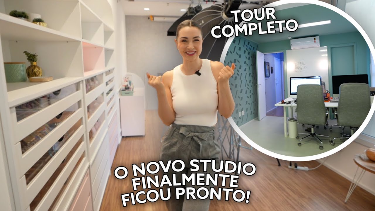 TOUR PELO STUDIO 2.0 - TUDO PRONTO - YouTube