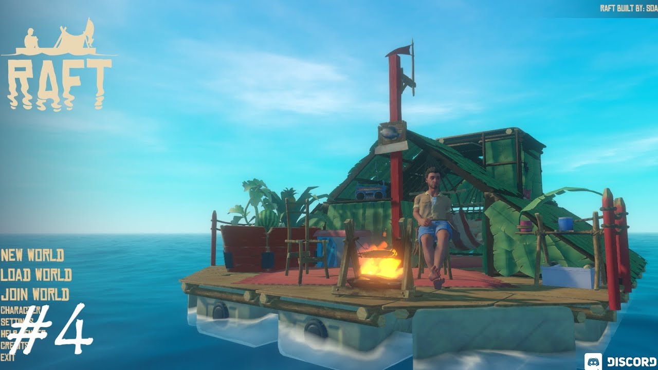 LIVE: #4 Raft - AGORA O FOCO É NA HISTÓRIA - PASSAMOS PELA BALBOA ...