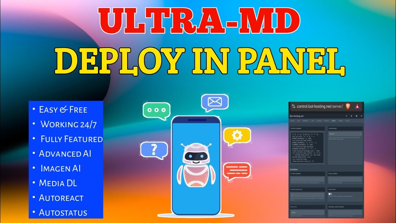 Deploy In Panel Ultra Md Whatsapp Bot A Step By Step Masterclass Youtube 0697