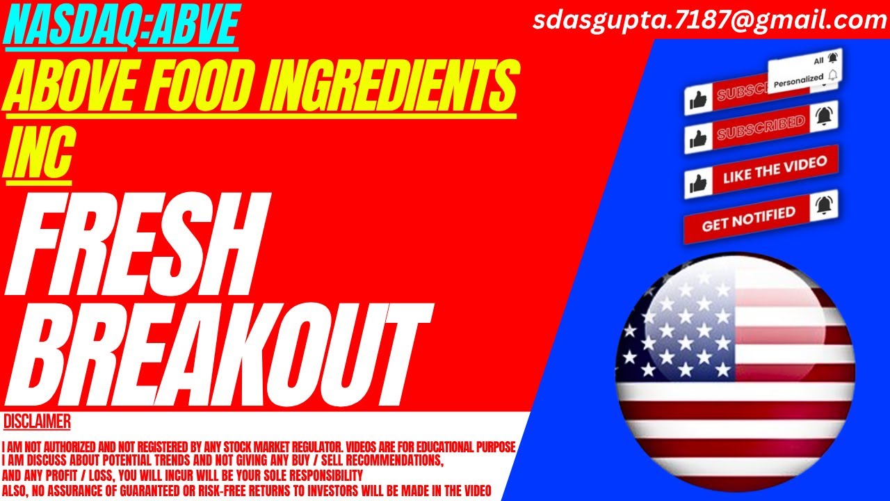 FRESH BREAKOUT : ABVE STOCK ANALYSIS | ABOVE FOOD INGREDIENTS INC STOCK ...