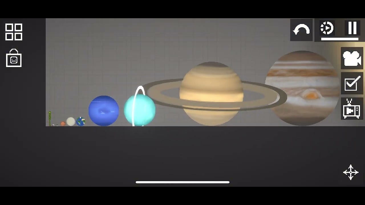 Solar system size Mel playground - YouTube