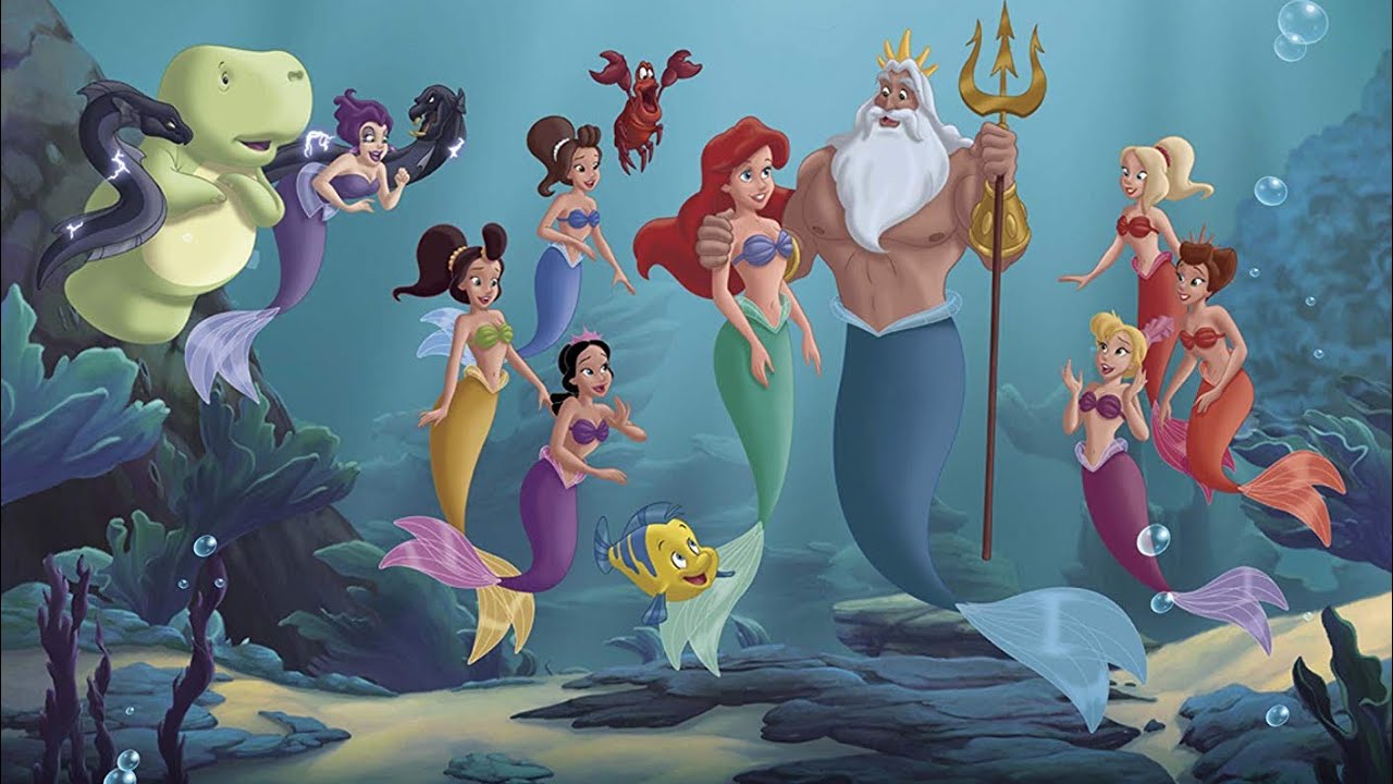 The Little Mermaid Ariel’s Beginning 2008 DVD Opening - YouTube