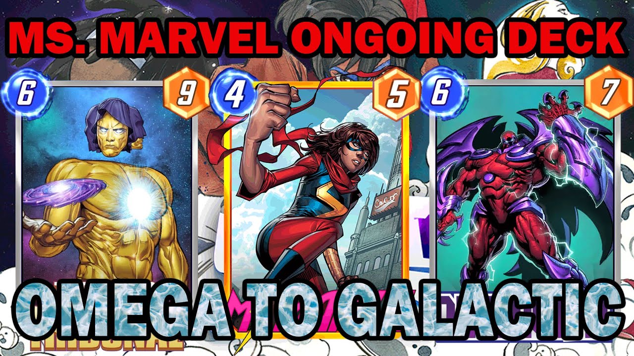 Ms. Marvel Ongoing Deck is EPIC! (Omega to Galactic) - YouTube