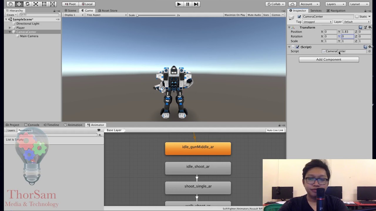 Making Third Person Shooter Game with Unity3D - Part01 - YouTube