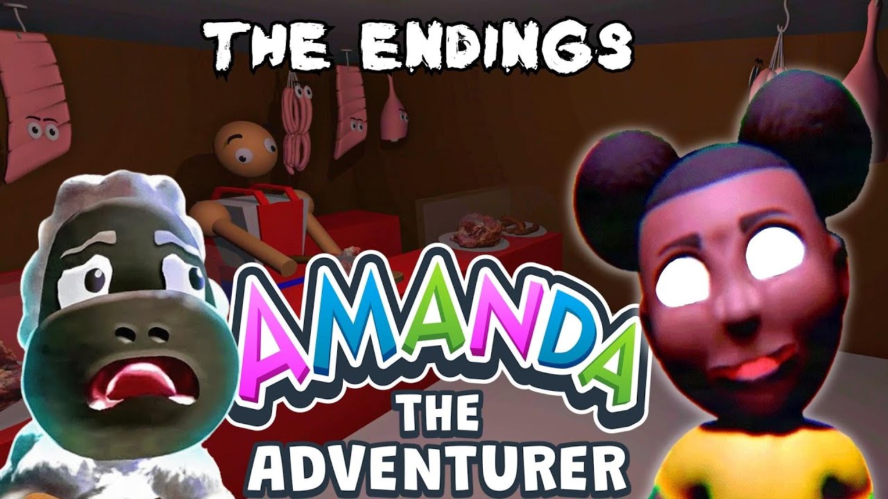 Getting All Endings in Amanda the Adventurer | Amanda the Adventurer ...