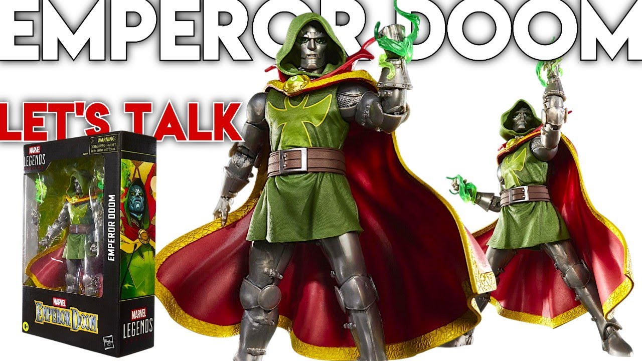 HASBRO Marvel Legends Series EMPEROR DOOM Action Figure Preview - YouTube