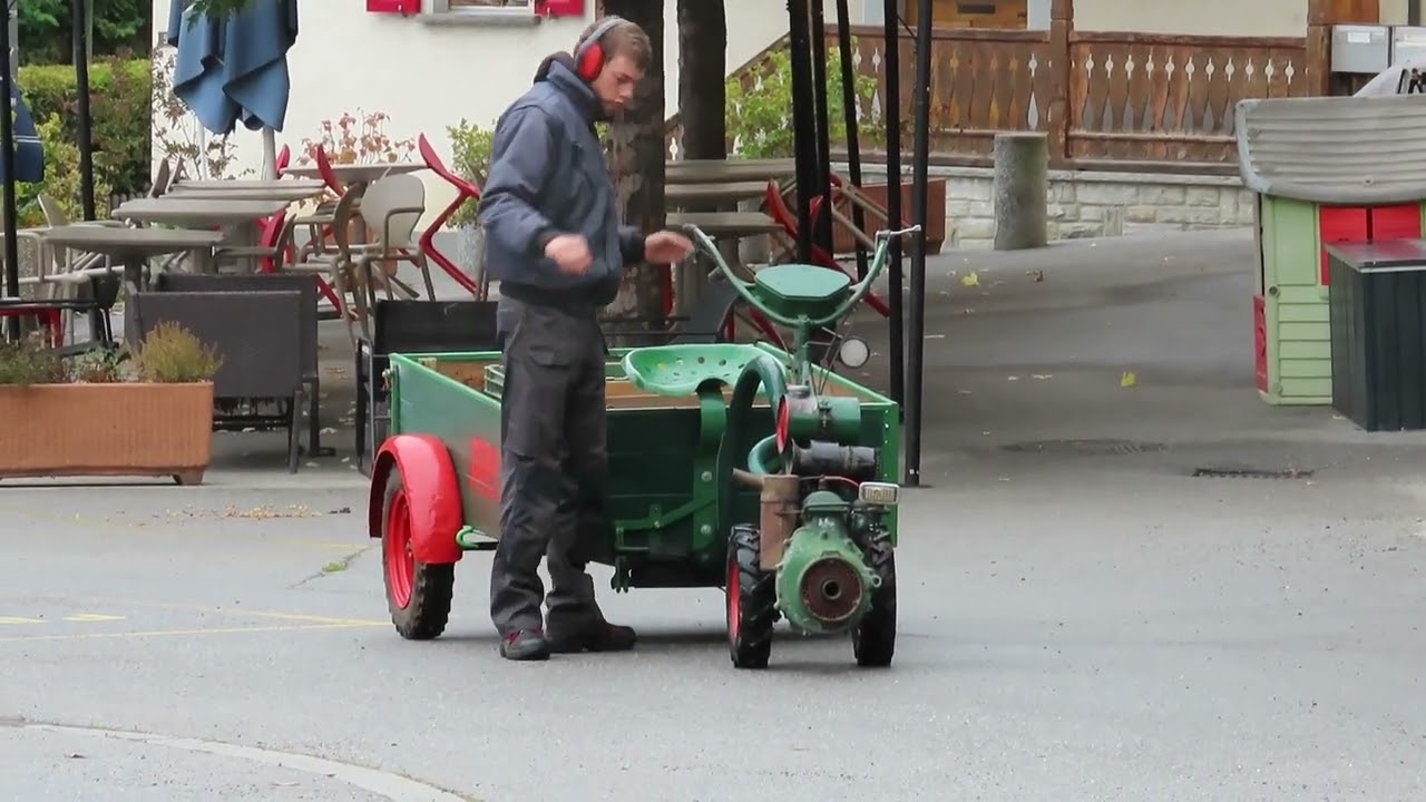 Agria 1600 (vitesse rapide) - YouTube